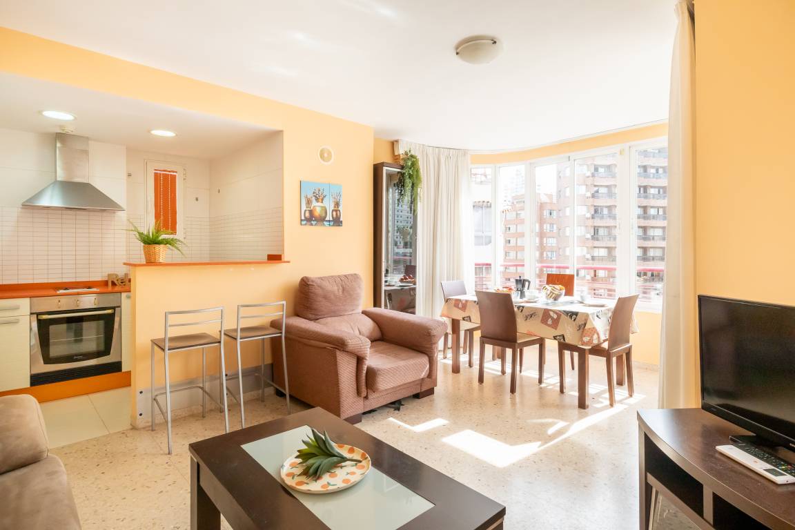 45 M² Apartamento ∙ 1 Quarto ∙ 4 Hóspedes - Benidorm