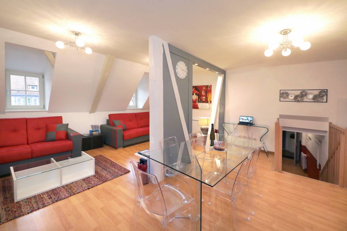 97 M² Appartement ∙ 3 Slaapkamers ∙ 8 Gasten - Colmar