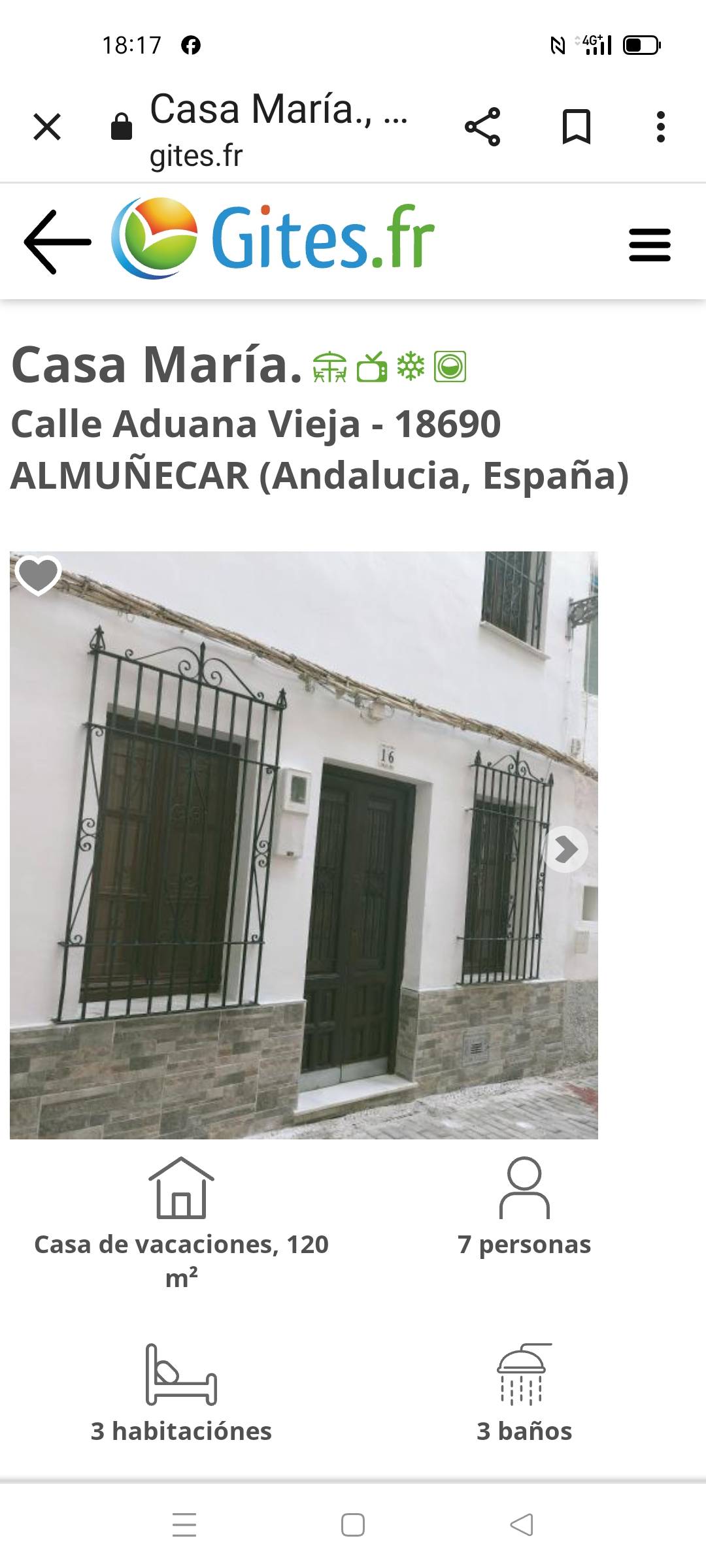 120 M² House ∙ 3 Bedrooms ∙ 6 Guests - Almuñécar