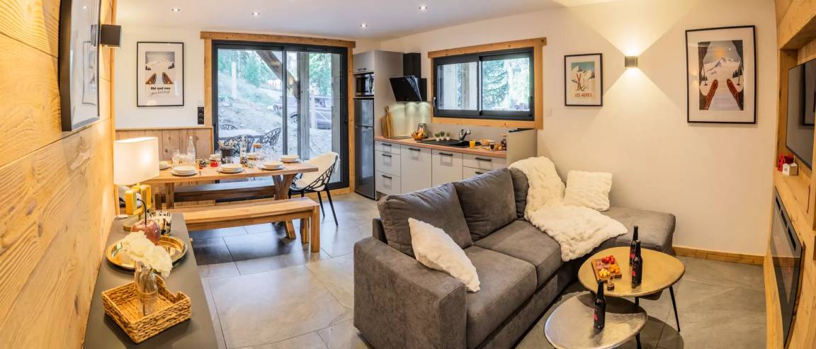 60 M² Chalet ∙ 2 Chambres ∙ 8 Personnes - Embrun