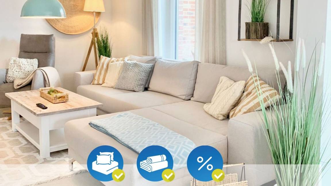 140 M² Ferienhaus ∙ 3 Schlafzimmer ∙ 8 Gäste - Butjadingen