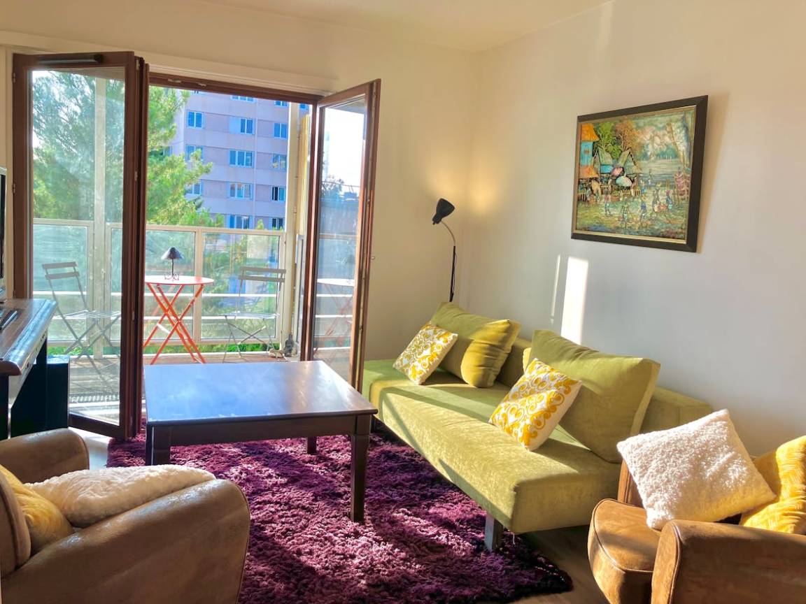 60 M² Appartement ∙ 2 Chambres ∙ 4 Personnes - Montreuil, France