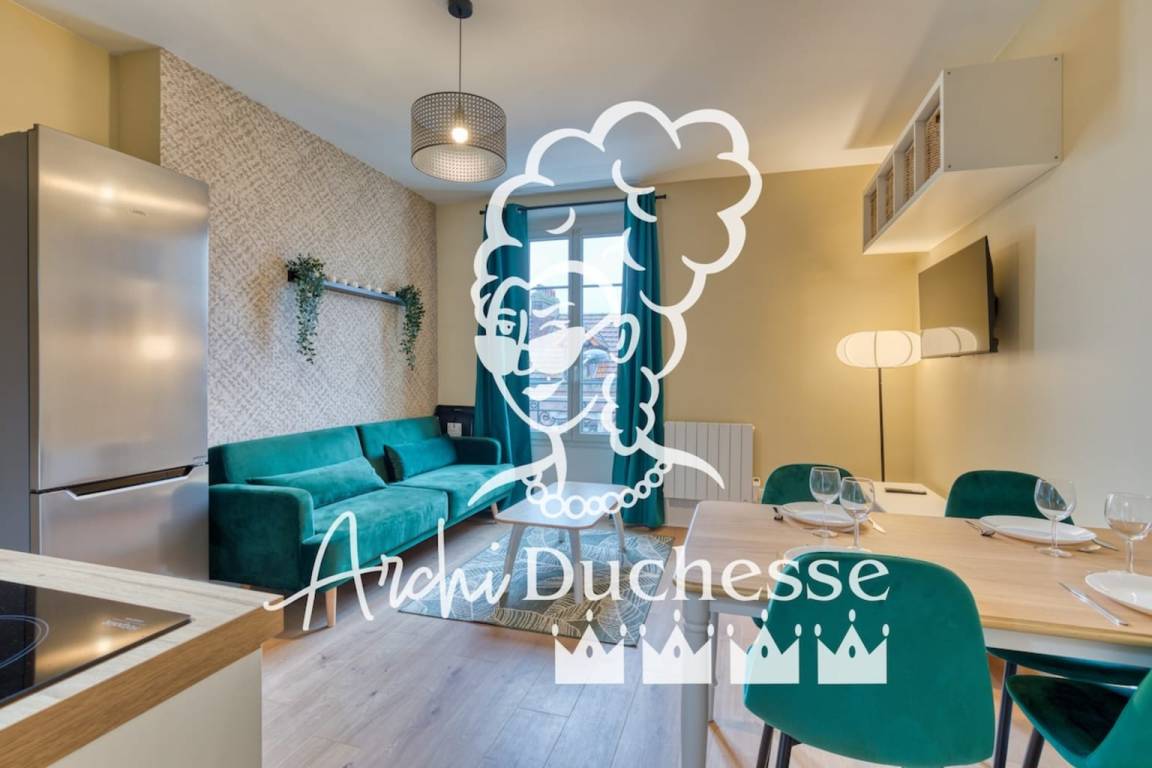 63 M² Appartement ∙ 3 Chambres ∙ 6 Personnes - Sotteville-lès-Rouen