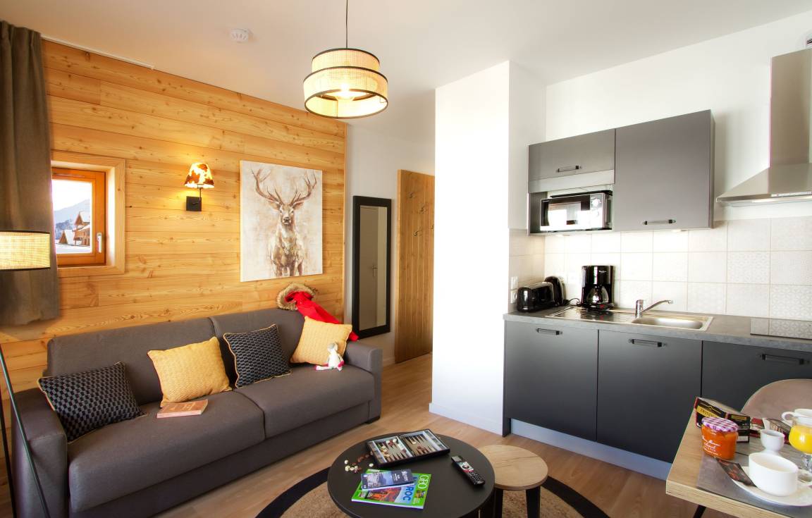 Studio Flat ∙ 1 Bedroom ∙ 2 Guests - Orcières