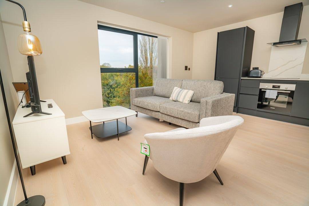 74 M² Appartement ∙ 2 Chambres ∙ 4 Personnes - Aéroport de Birmingham (BHX)