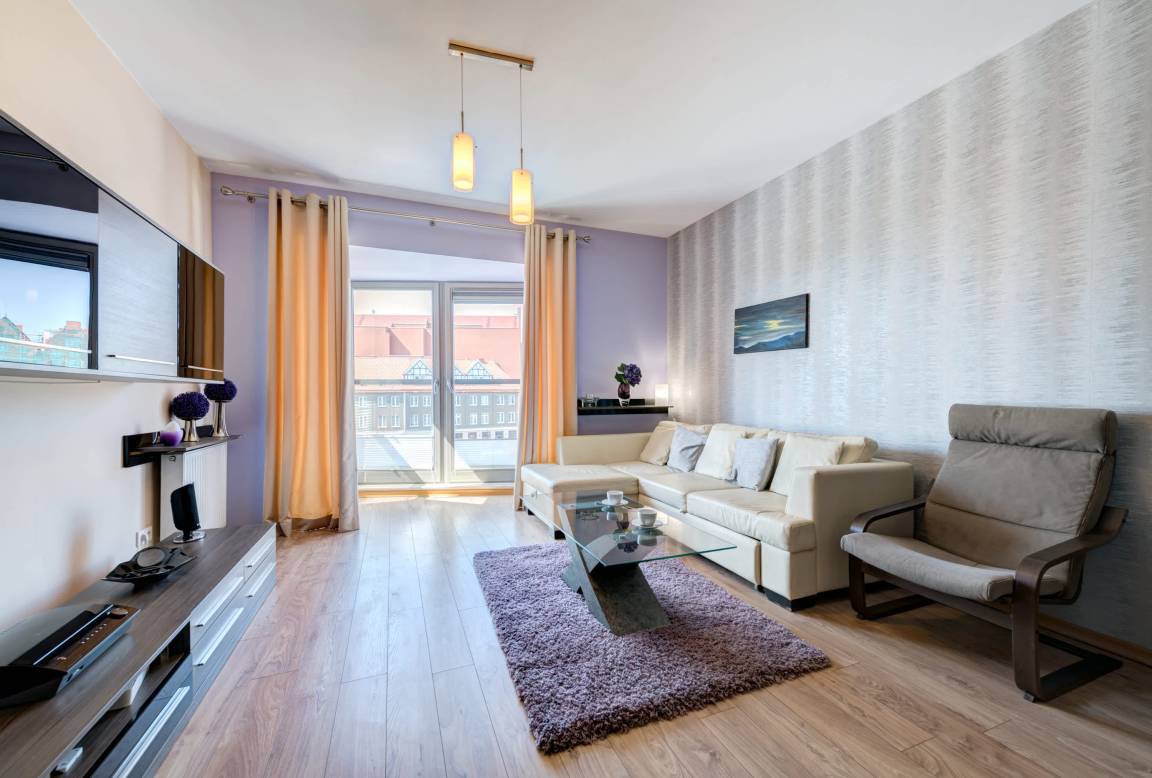 60 M² Apartamento ∙ 1 Habitación ∙ 4 Huéspedes - Gdańsk