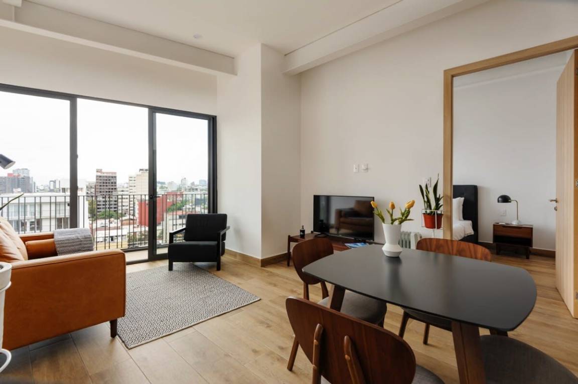 75 M² Apartment ∙ 2 Bedrooms ∙ 4 Guests - Mexico City