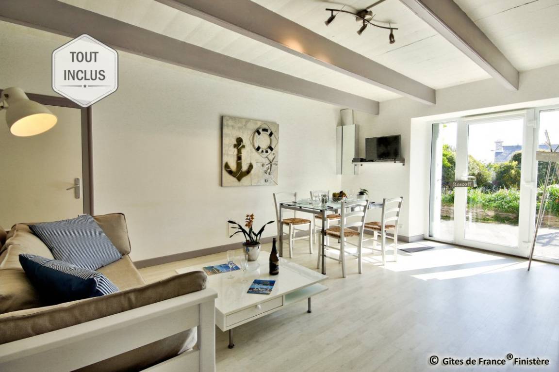 60 M² Gîte ∙ 2 Chambres ∙ 4 Personnes - Île de Batz