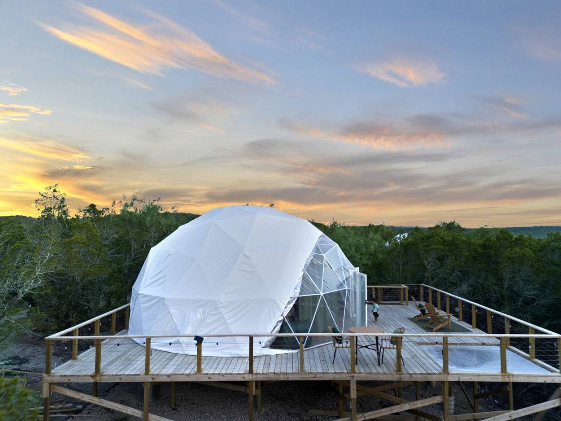 Camping-unterkunft ∙ 1 Schlafzimmer ∙ 4 Gäste - Marble Falls, TX