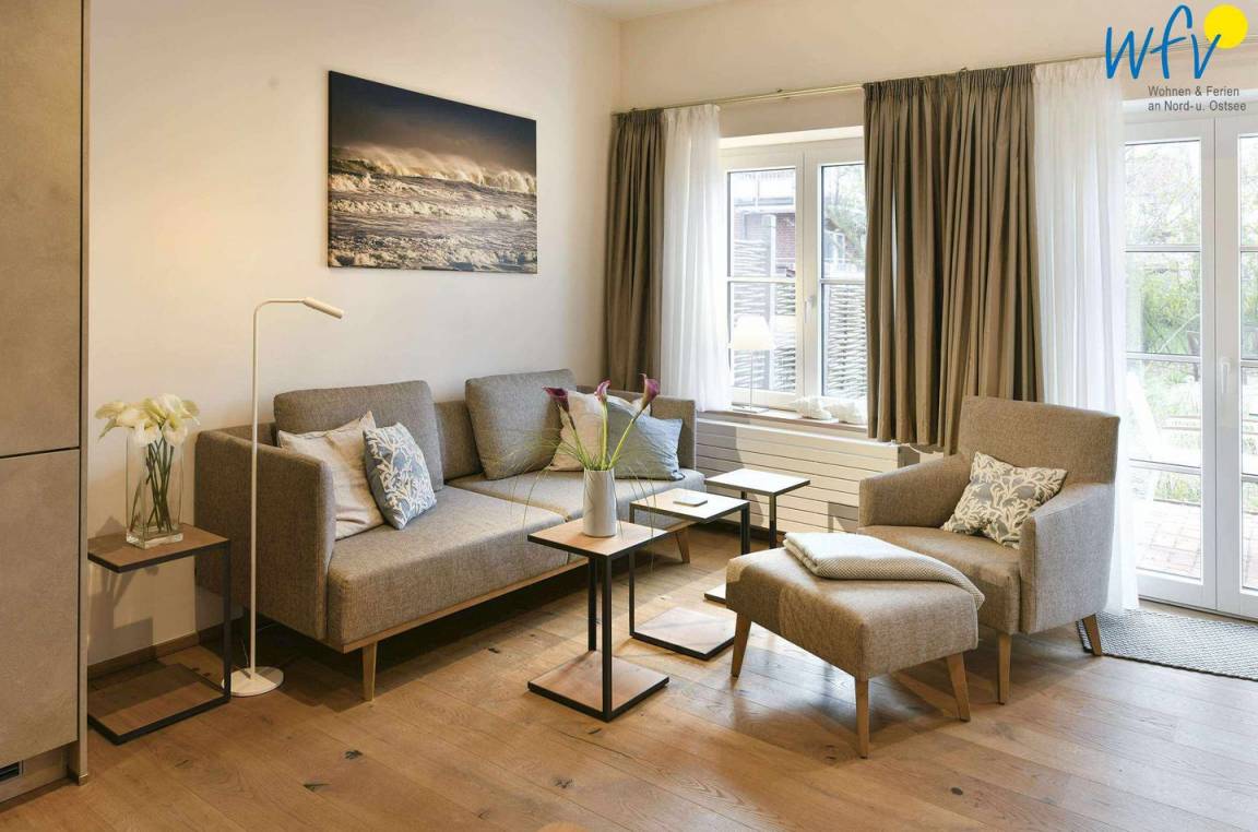 60 M² Ferienwohnung ∙ 2 Schlafzimmer ∙ 4 Gäste - Juist