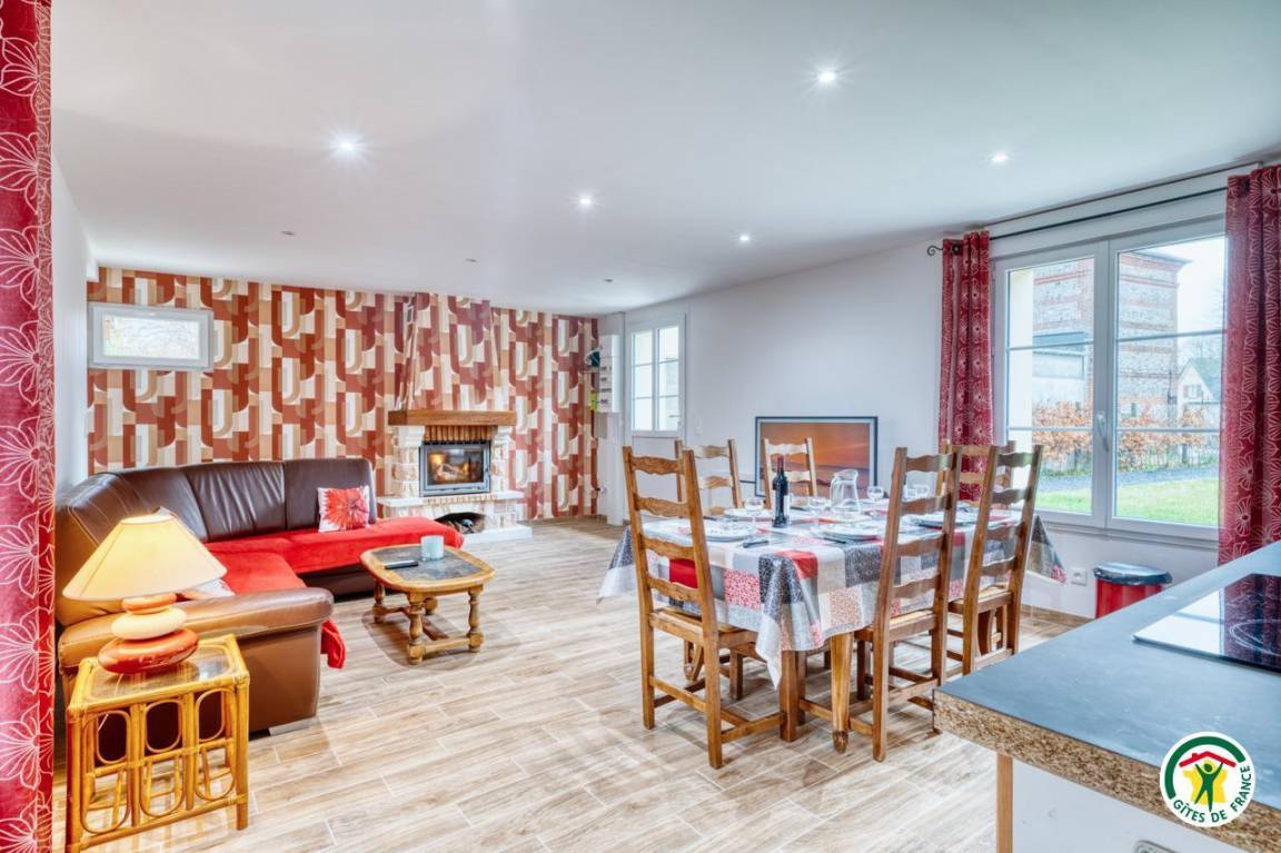 100 M² Gîte ∙ 3 Chambres ∙ 6 Personnes - Hattenville
