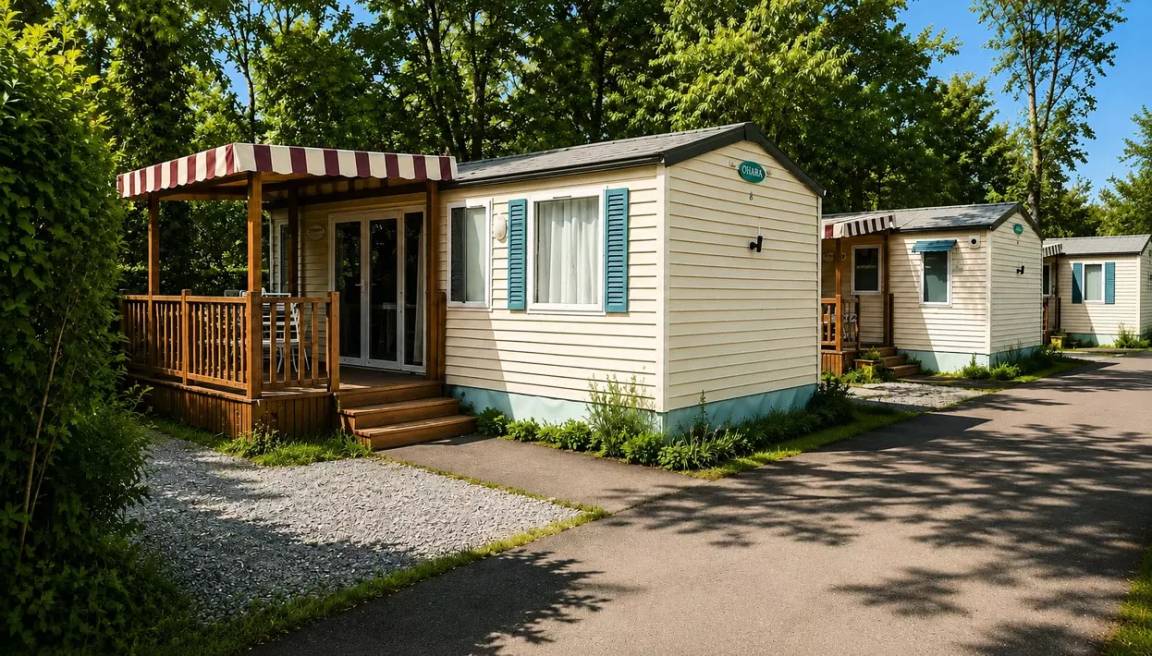 33 M² Mobilheim ∙ 3 Schlafzimmer ∙ 6 Gäste - Baskenland