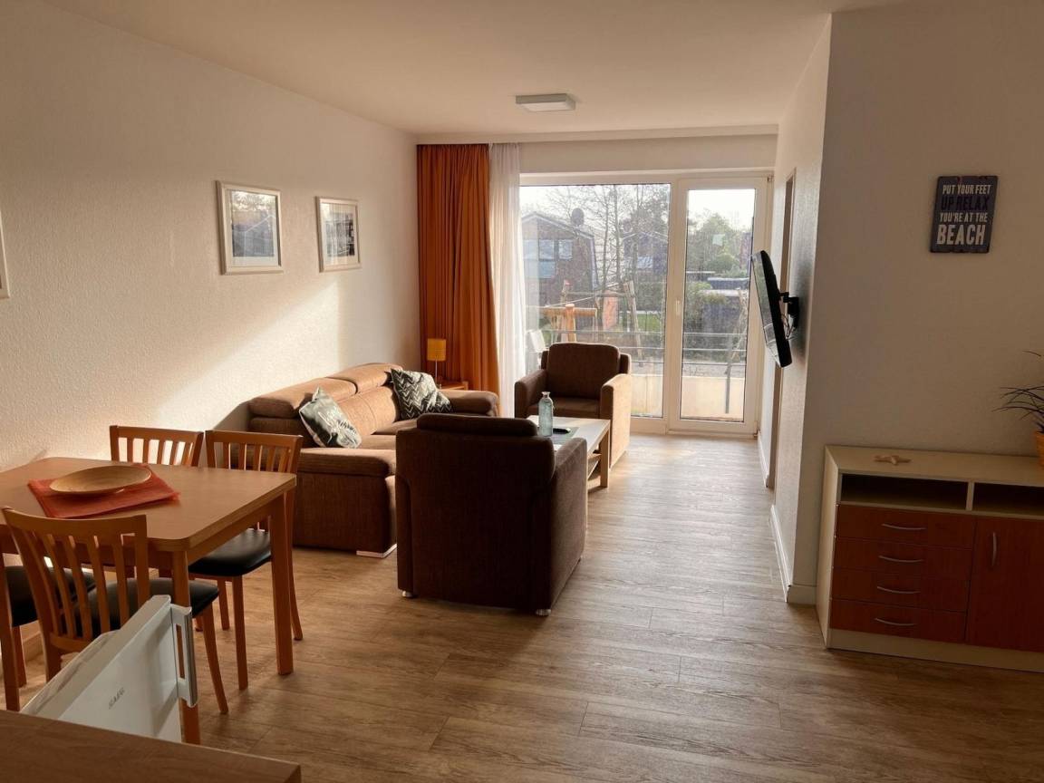 40 M² Apartment ∙ 1 Bedroom ∙ 4 Guests - Duhnen