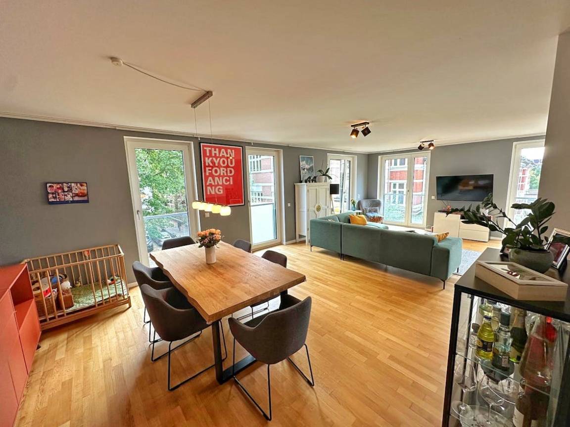 112 M² Apartamento ∙ 1 Habitación ∙ 2 Huéspedes - Hamburgo