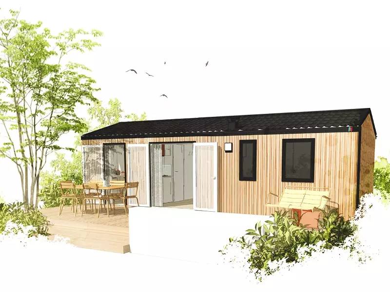 Mobil-home ∙ 1 Chambre ∙ 6 Personnes - Pluvigner