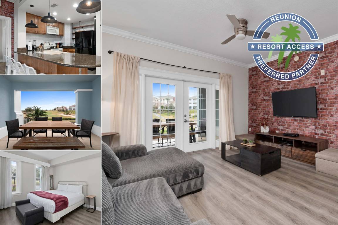 125 M² Condo ∙ 3 Bedrooms ∙ 7 Guests - Davenport, FL