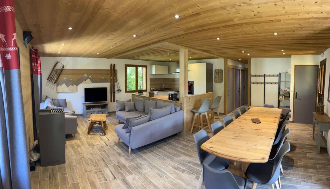 180 M² Mökki ∙ 4 Makuuhuonetta ∙ 10 Vierasta - Châtel