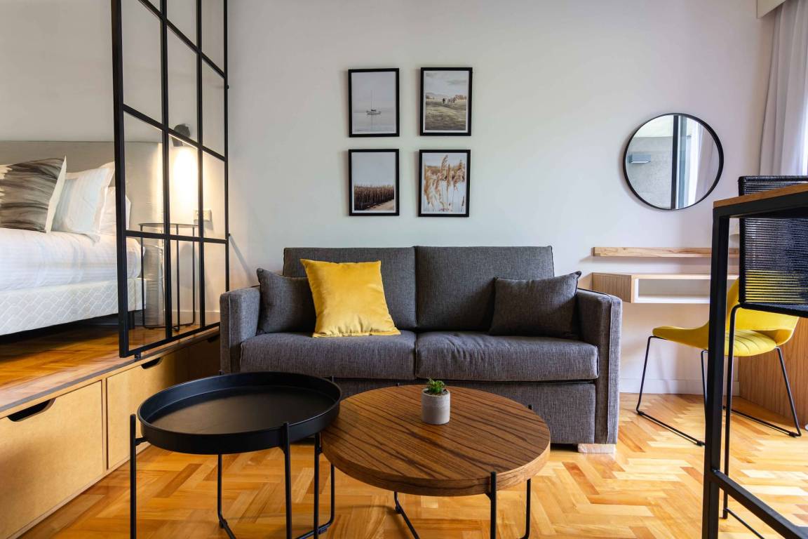 60 M² Studio Flat ∙ 3 Guests - Buenos Aires Aeroparque Jorge Newbery (AEP)