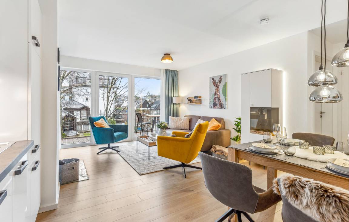 68 M² Appartement ∙ 2 Slaapkamers ∙ 4 Gasten - Winterberg