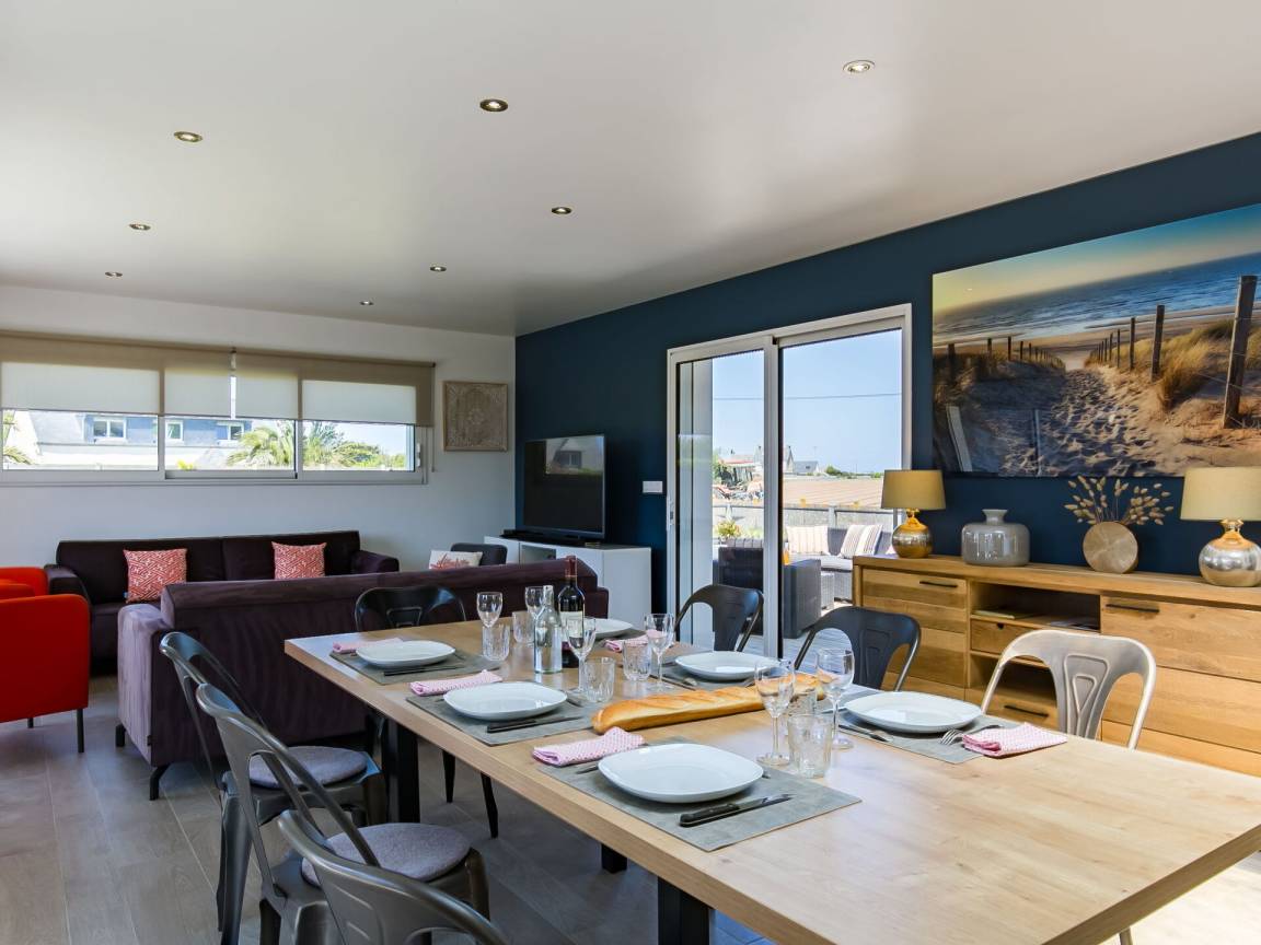 150 M² Casa ∙ 4 Habitaciones ∙ 6 Huéspedes - Île de Batz