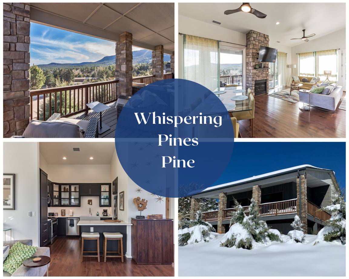121 M² House ∙ 3 Bedrooms ∙ 7 Guests - Pine, AZ