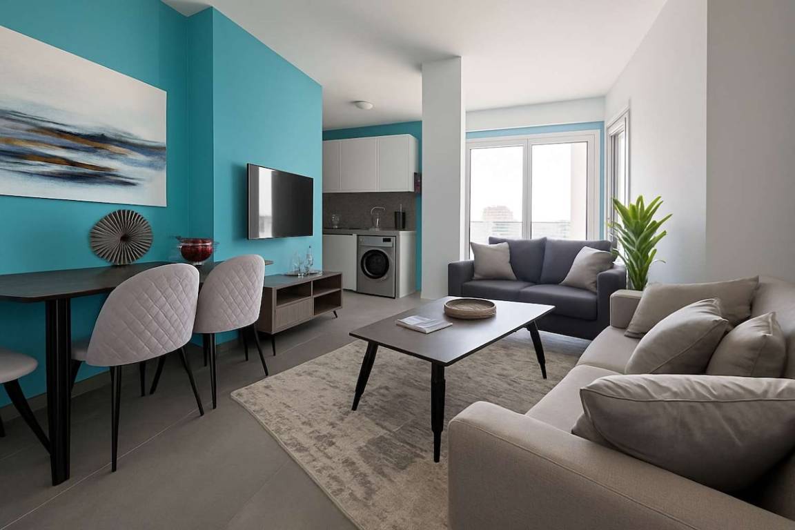 Ferienwohnung ∙ 1 Schlafzimmer ∙ 2 Gäste - Larnaka