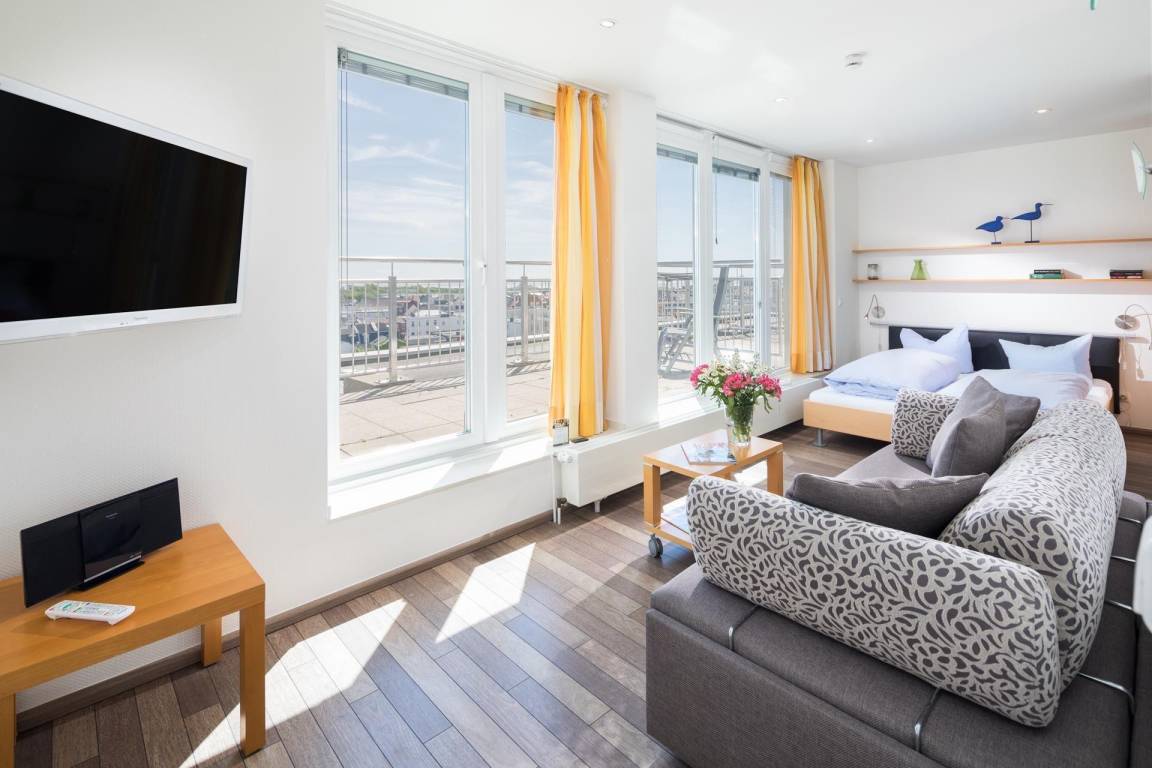 34 M² Ferienwohnung ∙ 1 Schlafzimmer ∙ 2 Gäste - Juist