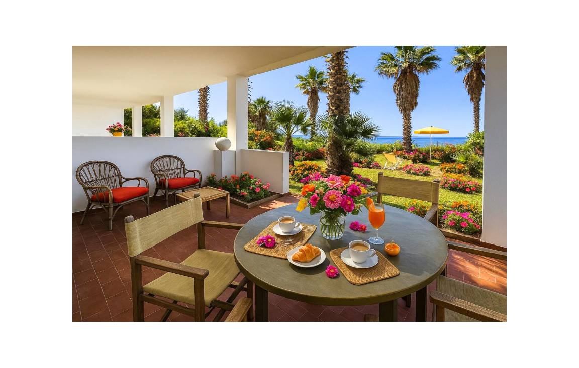 50 M² Ferienwohnung ∙ 2 Schlafzimmer ∙ 4 Gäste - Zambrone