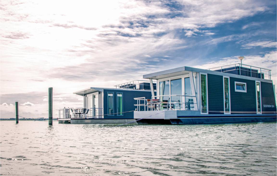 26 M² Huisboot ∙ 2 Slaapkamers ∙ 4 Gasten - Nunspeet