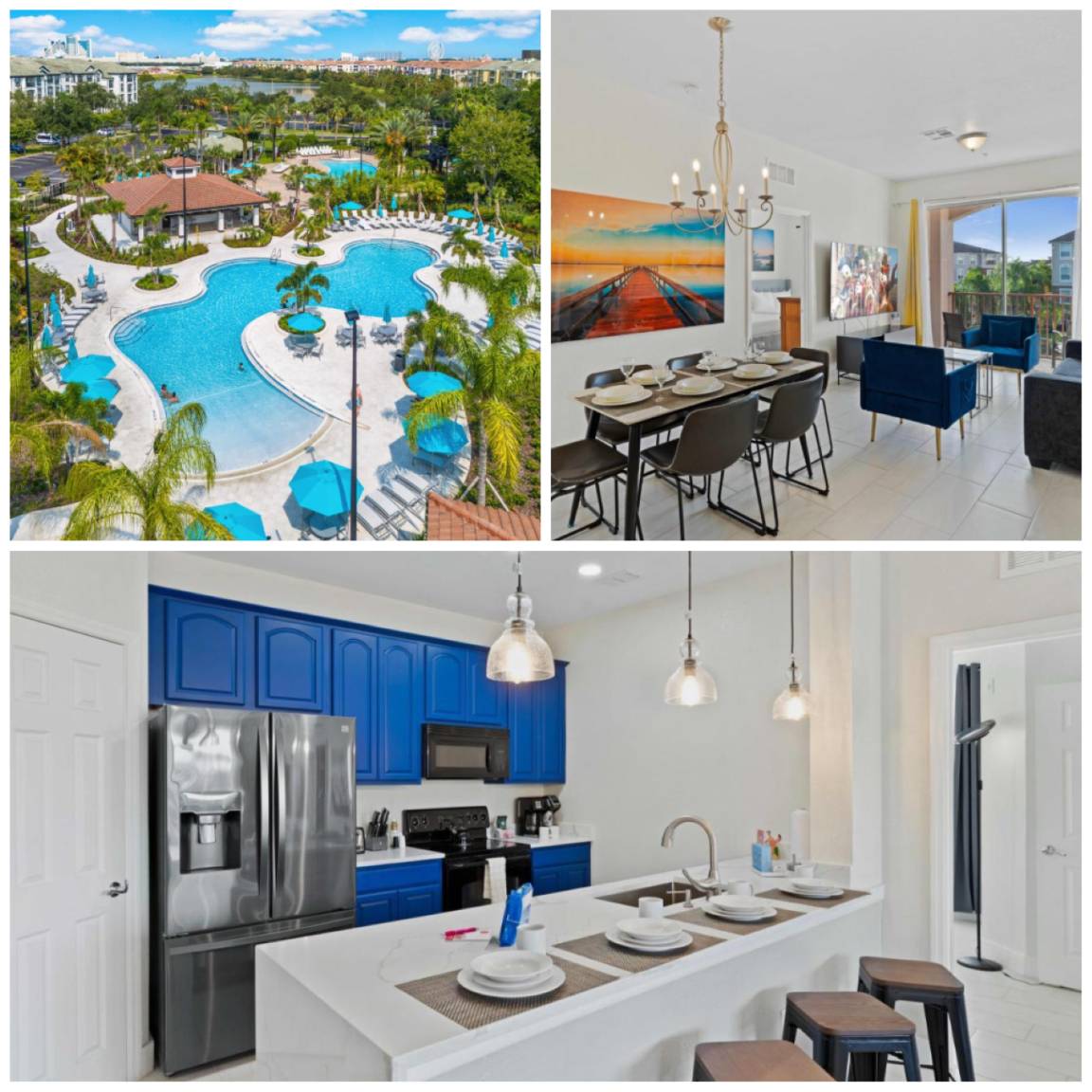 116 M² Condo ∙ 3 Bedrooms ∙ 10 Guests - Discovery Cove Orlando, Orlando