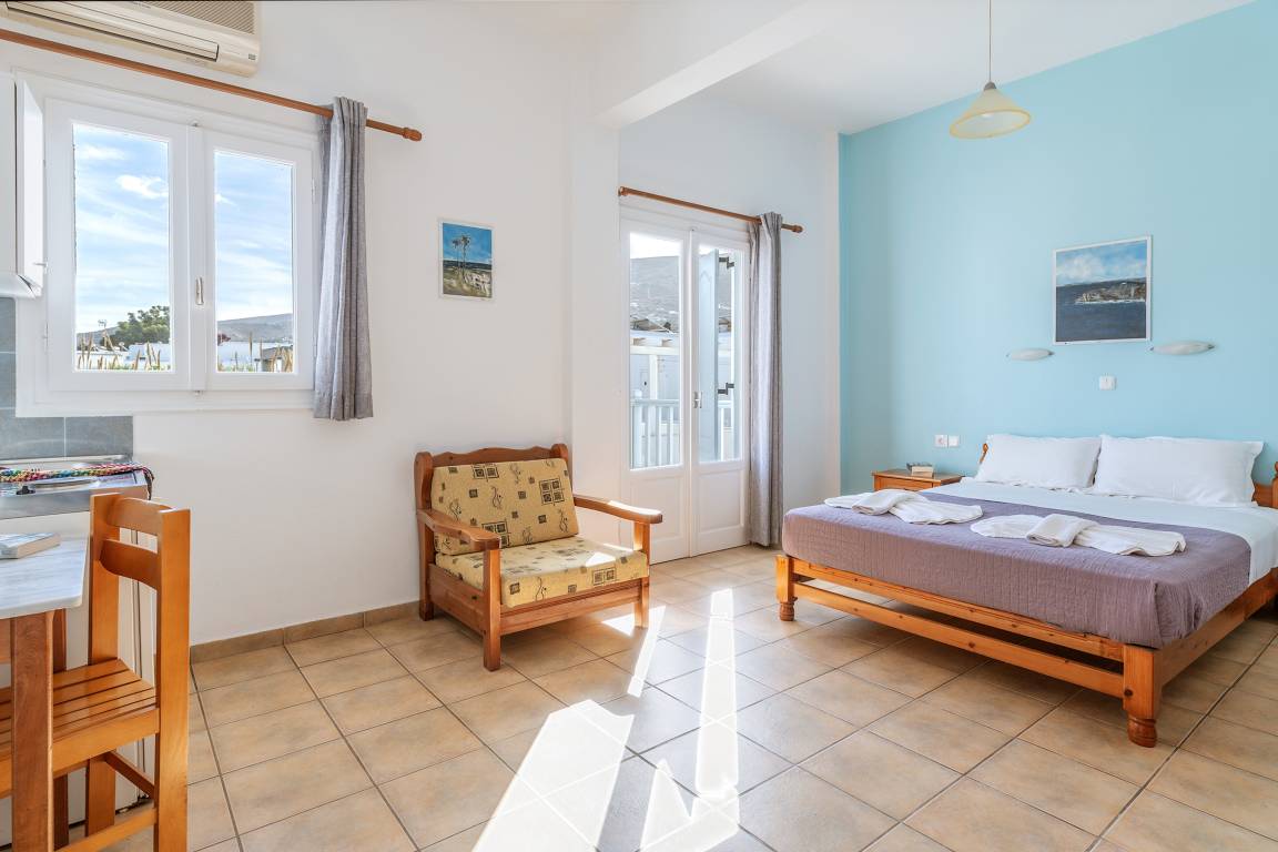 25 M² Aparthotel ∙ 1 Schlafzimmer ∙ 2 Gäste - Paros