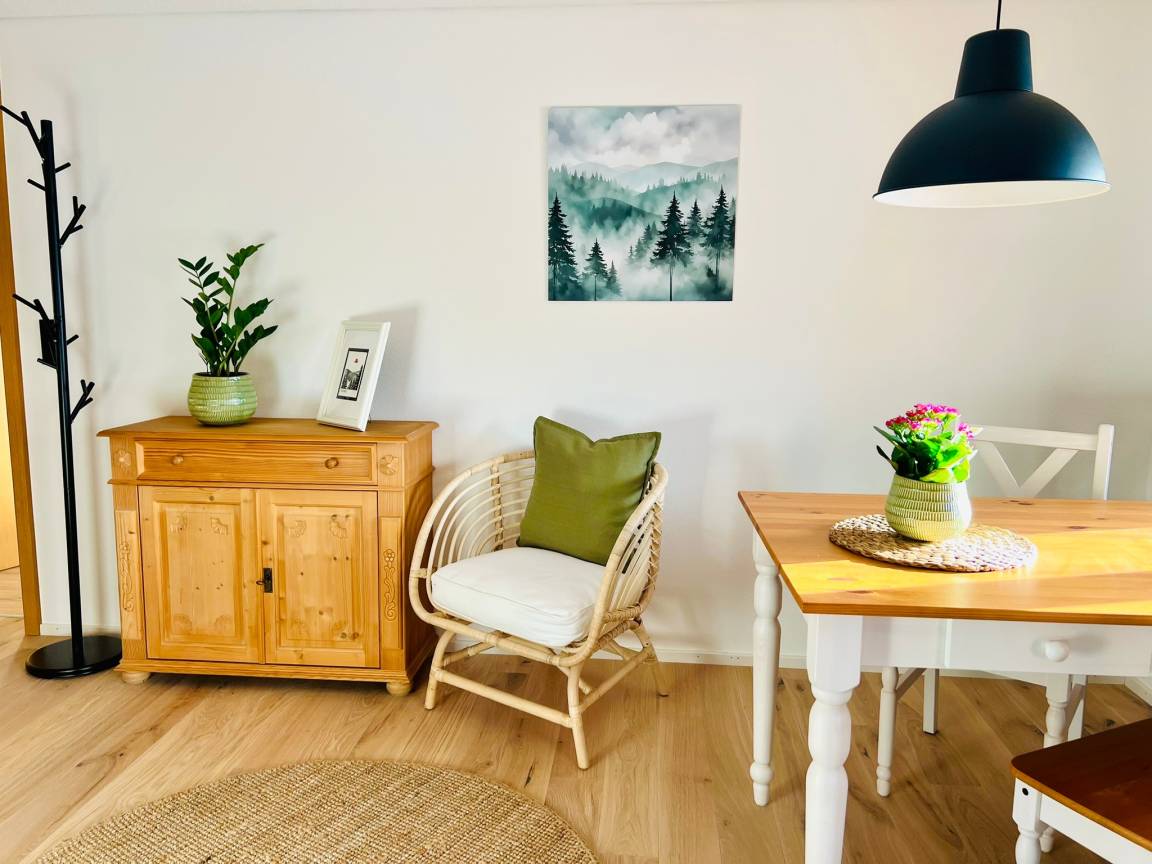 38 M² Ferienwohnung ∙ 1 Schlafzimmer ∙ 2 Gäste - Menzenschwand