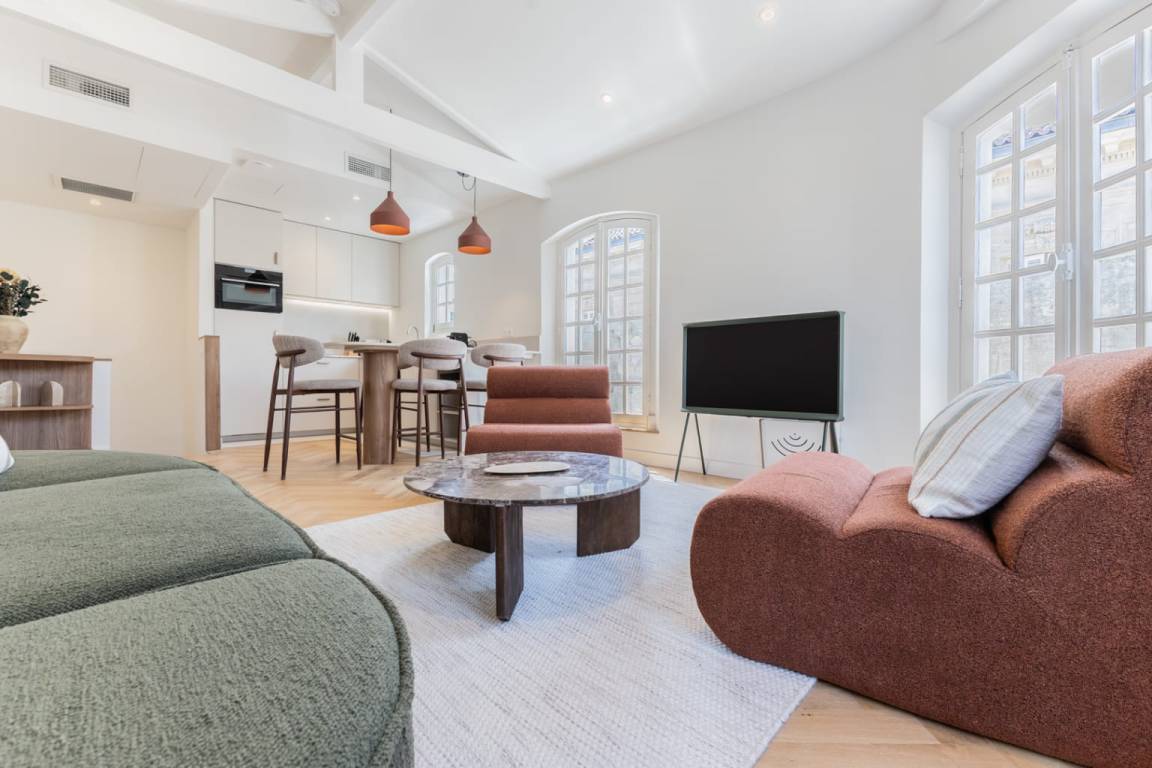 56 M² Appartement ∙ 2 Slaapkamers ∙ 4 Gasten - Bordeaux