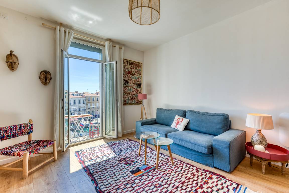 60 M² Appartement ∙ 1 Chambre ∙ 2 Personnes - Sète
