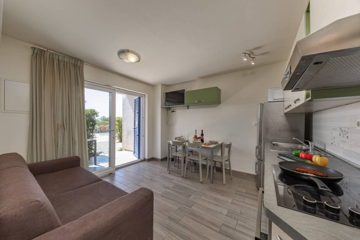 45 M² Apartamento ∙ 1 Habitación ∙ 4 Huéspedes - Cres