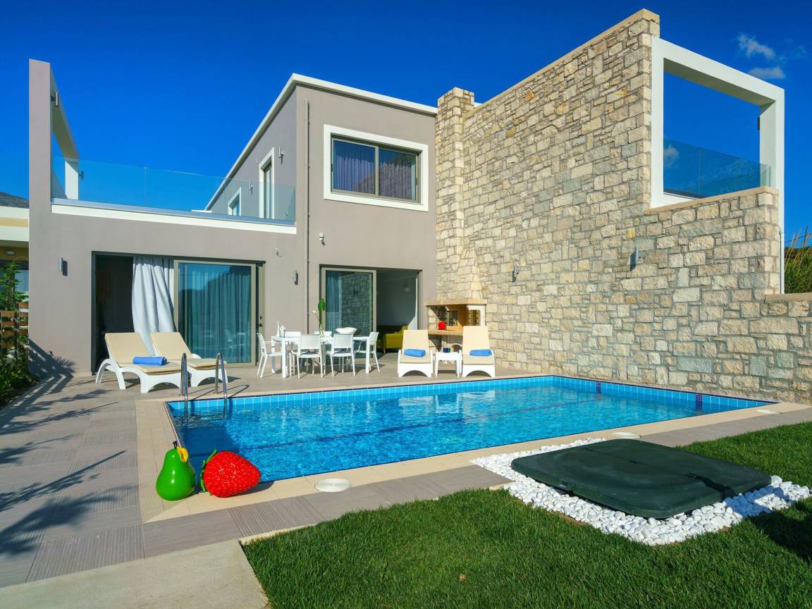 170 M² House ∙ 3 Bedrooms ∙ 7 Guests - Plakias