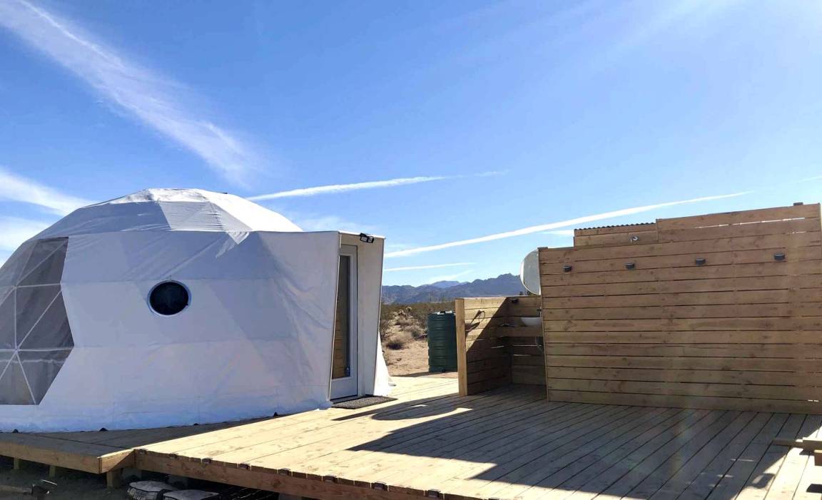 Camping-unterkunft ∙ 1 Schlafzimmer ∙ 4 Gäste - Joshua Tree, CA