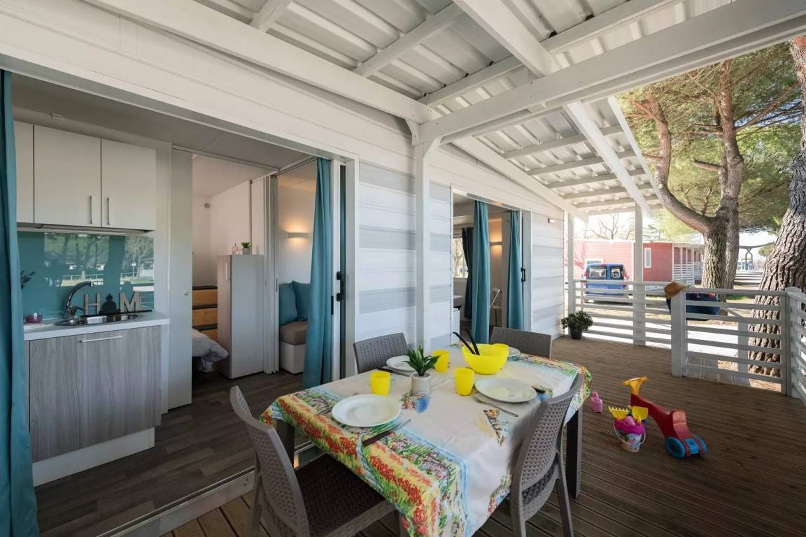 32 M² Mobilheim ∙ 2 Schlafzimmer ∙ 4 Gäste - Cesenatico