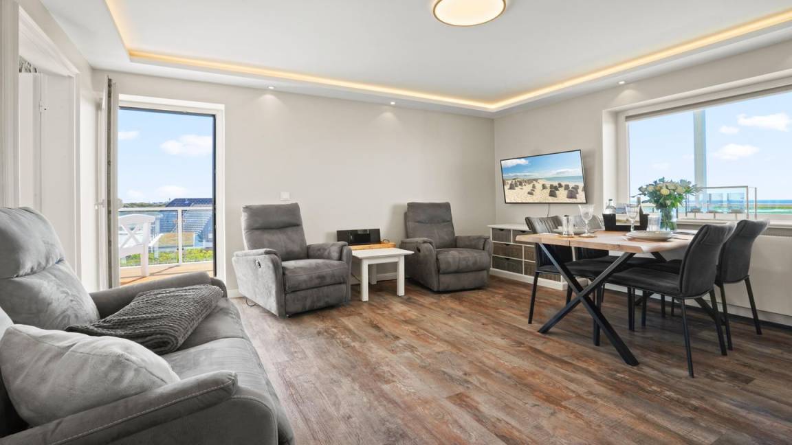50 M² Ferienwohnung ∙ 2 Schlafzimmer ∙ 4 Gäste - Utersum