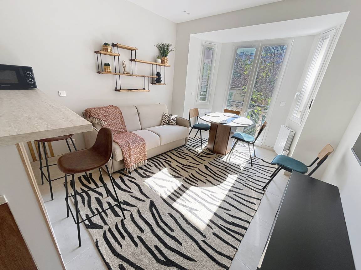 45 M² Ferienwohnung ∙ 1 Schlafzimmer ∙ 4 Gäste - Vallauris