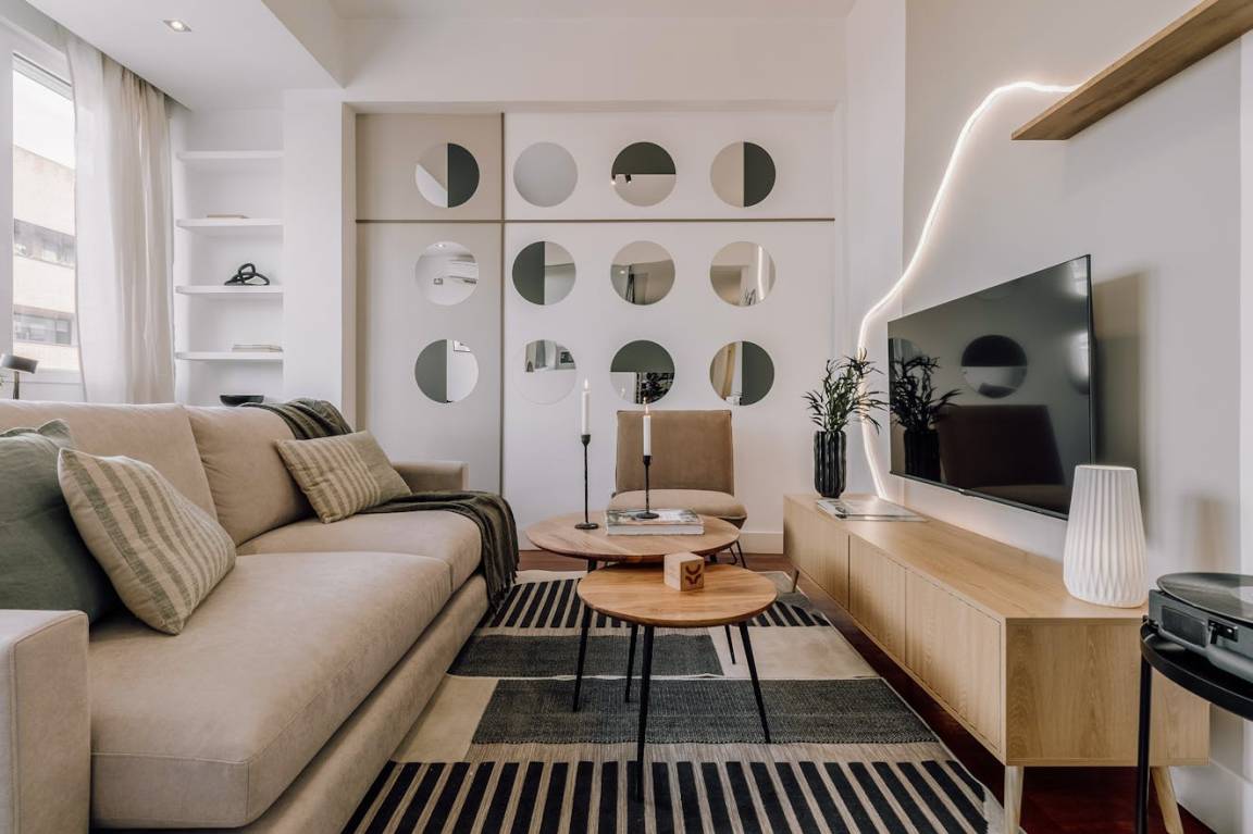 107 M² Appartement ∙ 3 Chambres ∙ 6 Personnes - Madrid