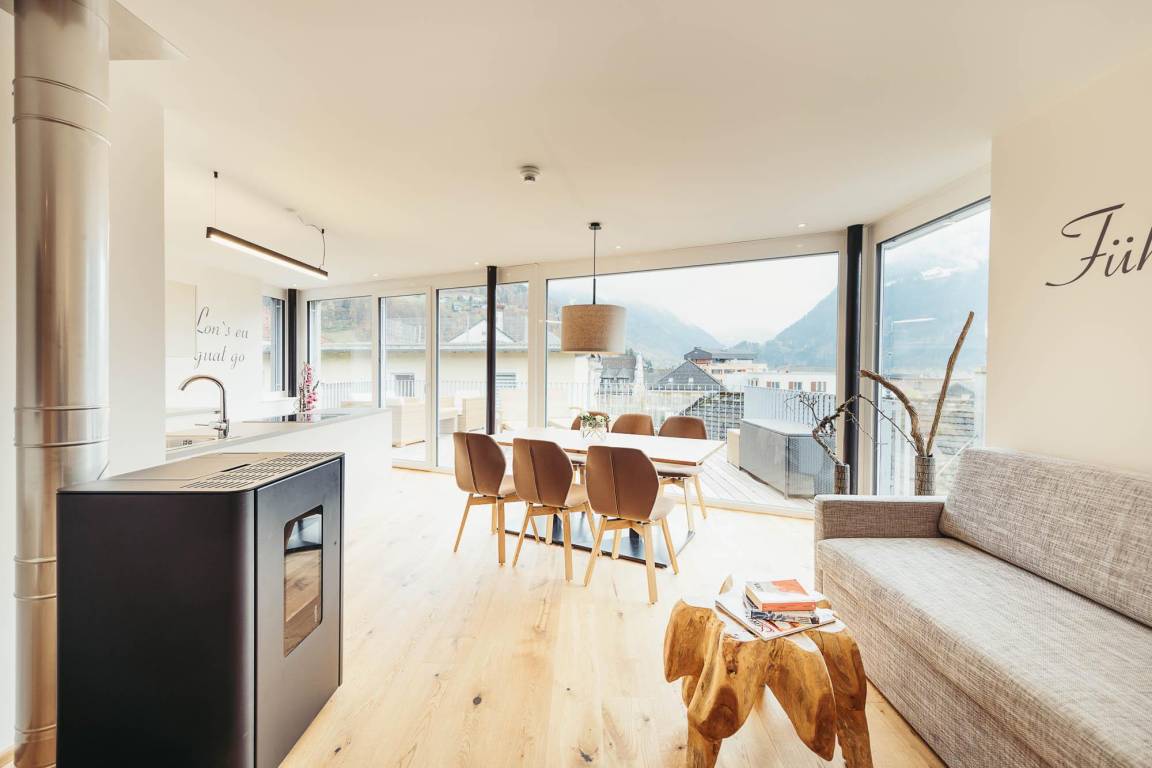 70 M² Appartement ∙ 2 Chambres ∙ 6 Personnes - Tschagguns