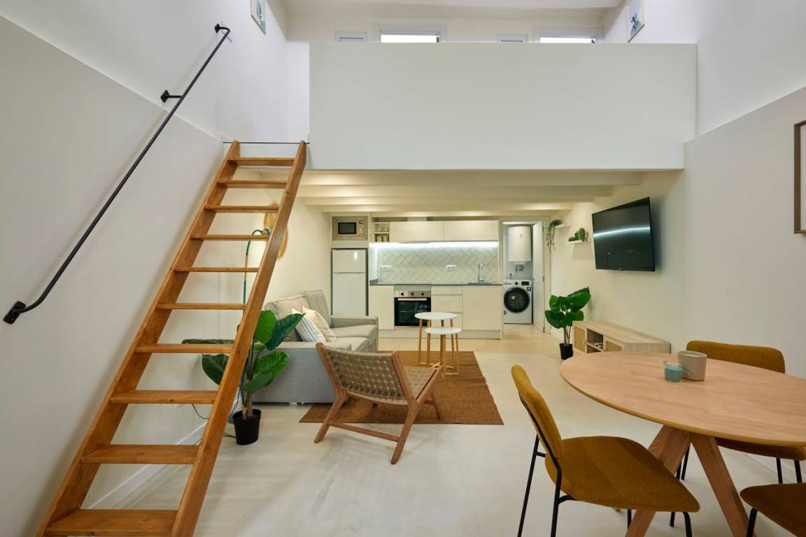 48 M² Appartement ∙ 2 Chambres ∙ 3 Personnes - Barcelone