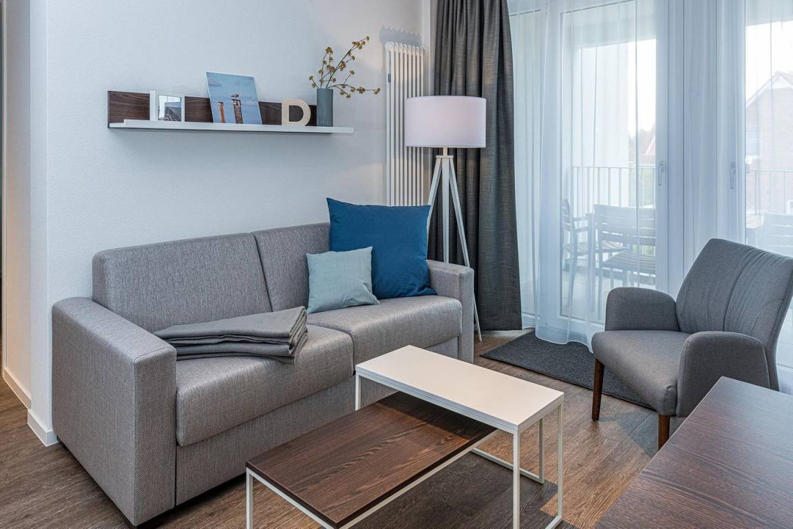 61 M² Ferienwohnung ∙ 2 Schlafzimmer ∙ 5 Gäste - Bensersiel
