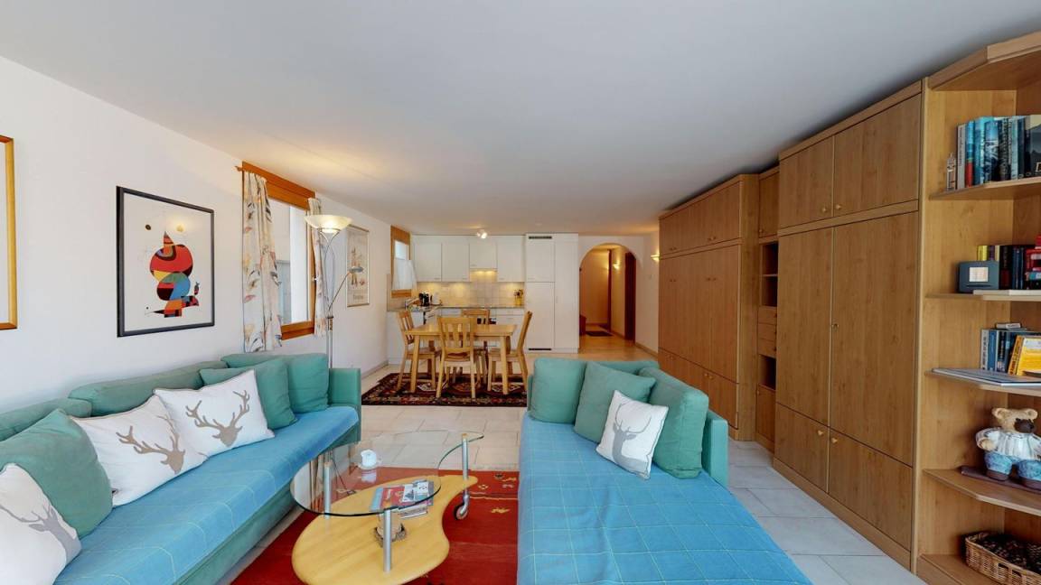 71 M² Ferienwohnung ∙ 1 Schlafzimmer ∙ 4 Gäste - Sils im Engadin