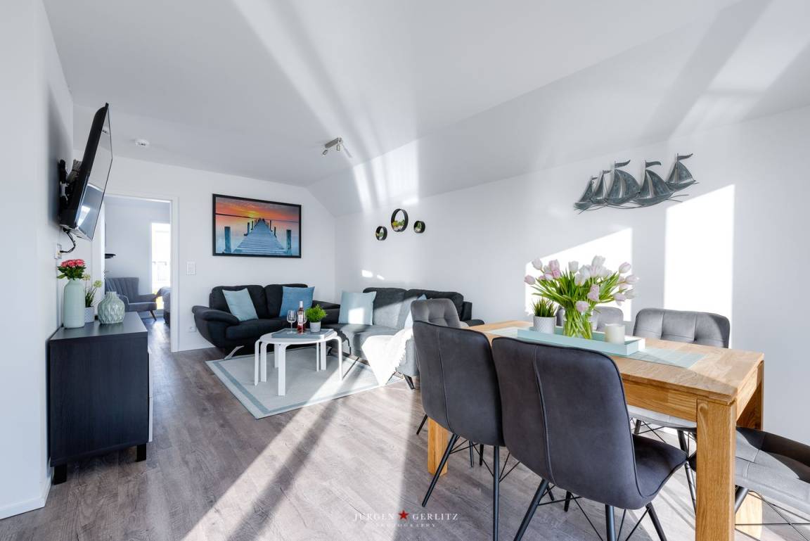 78 M² Ferienwohnung ∙ 2 Schlafzimmer ∙ 6 Gäste - Maasholm