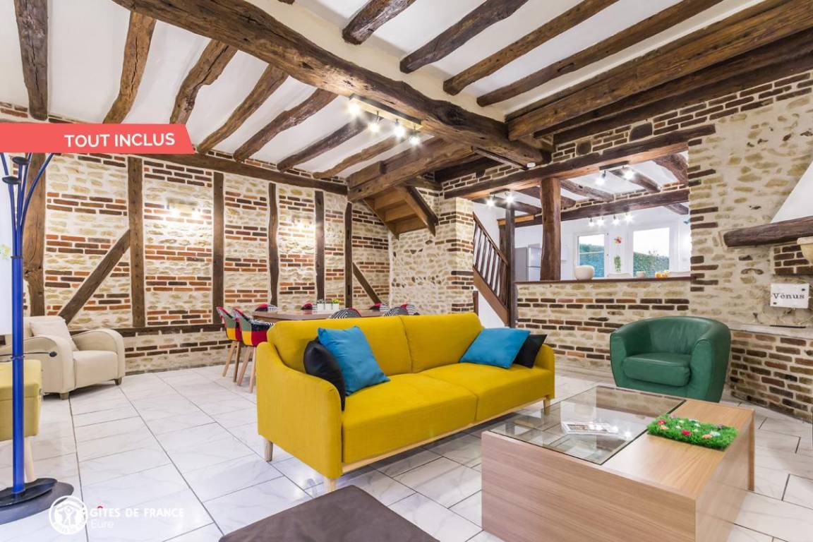 117 M² Gîte ∙ 3 Chambres ∙ 7 Personnes - Eure