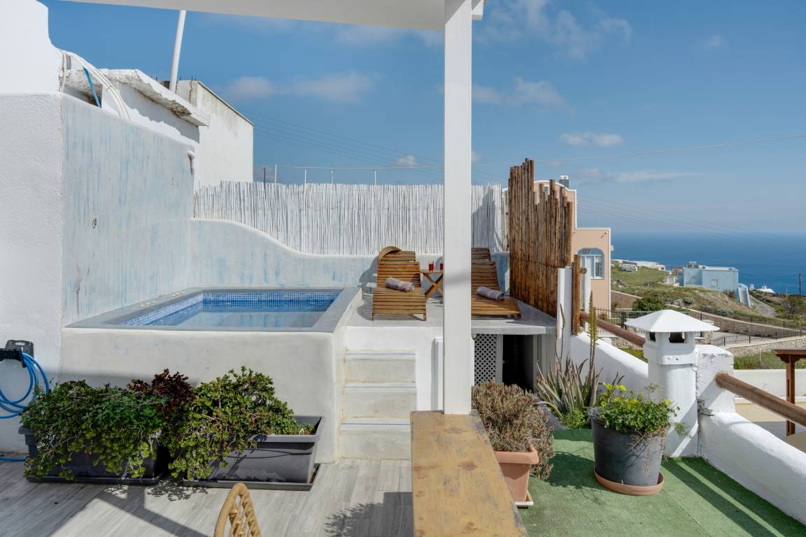 45 M² Maison De Vacances ∙ 1 Chambre ∙ 3 Personnes - Santorin