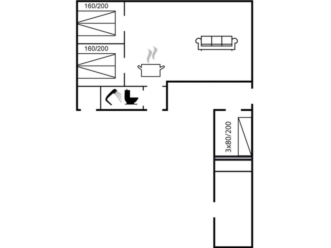 69 M² House ∙ 3 Bedrooms ∙ 6 Guests - Gilleleje
