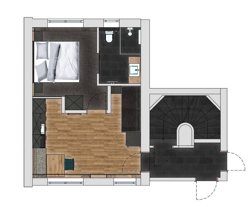 30 M² Ferienwohnung ∙ 1 Schlafzimmer ∙ 2 Gäste - Ischgl